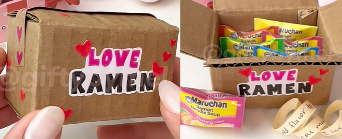 FREE Mini Instant Ramen Template with Mini Notes – Gifty by Mel