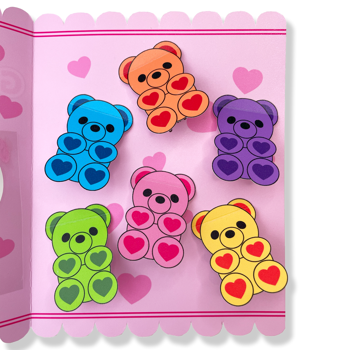 Gifty by Mel | Gummy Bear Card Template with Secret Messages