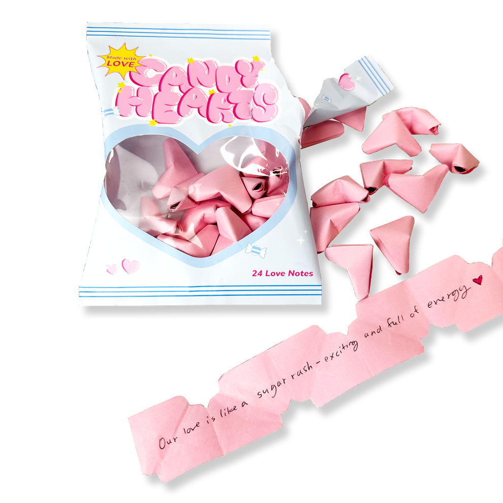 Gifty by Mel | DIY Candy Hearts Bag Gift Kit