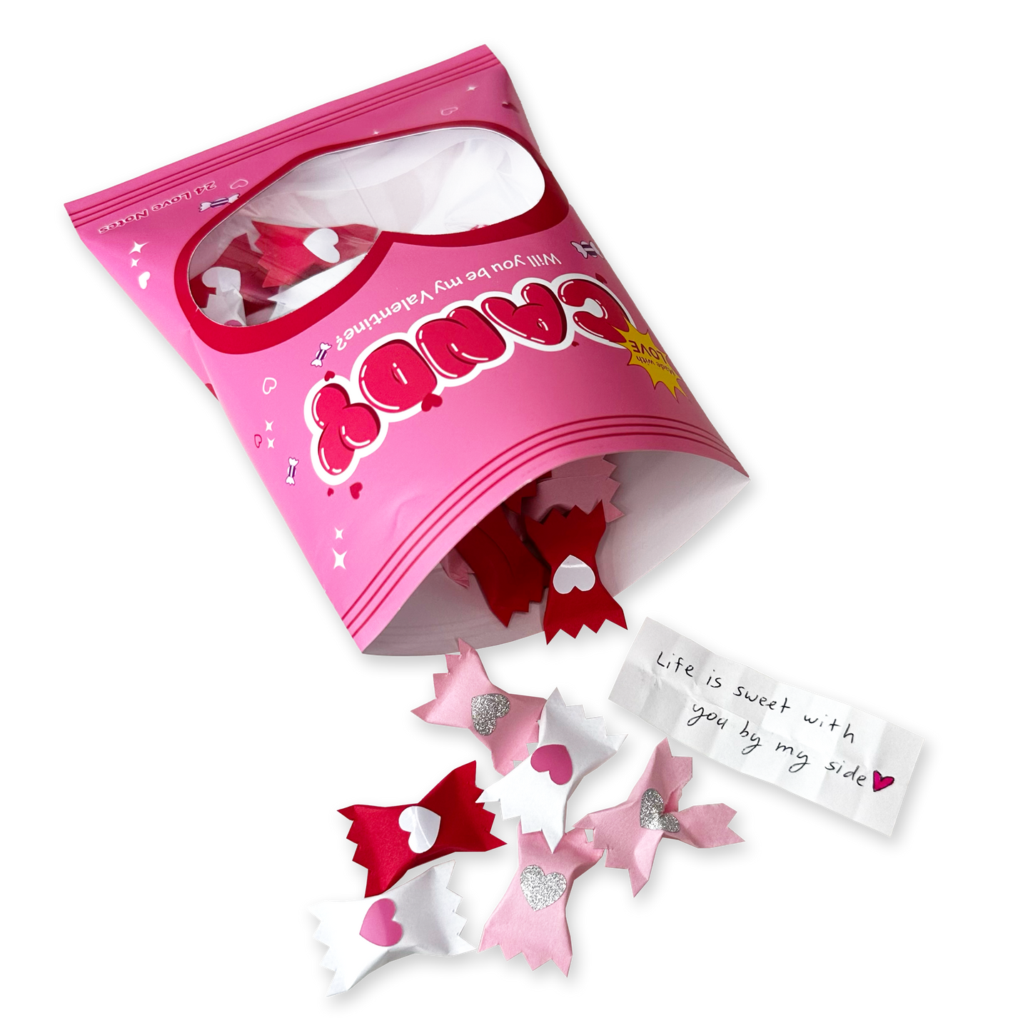 Gifty by Mel | DIY Valentine's Day Candy Bag Gift Kit