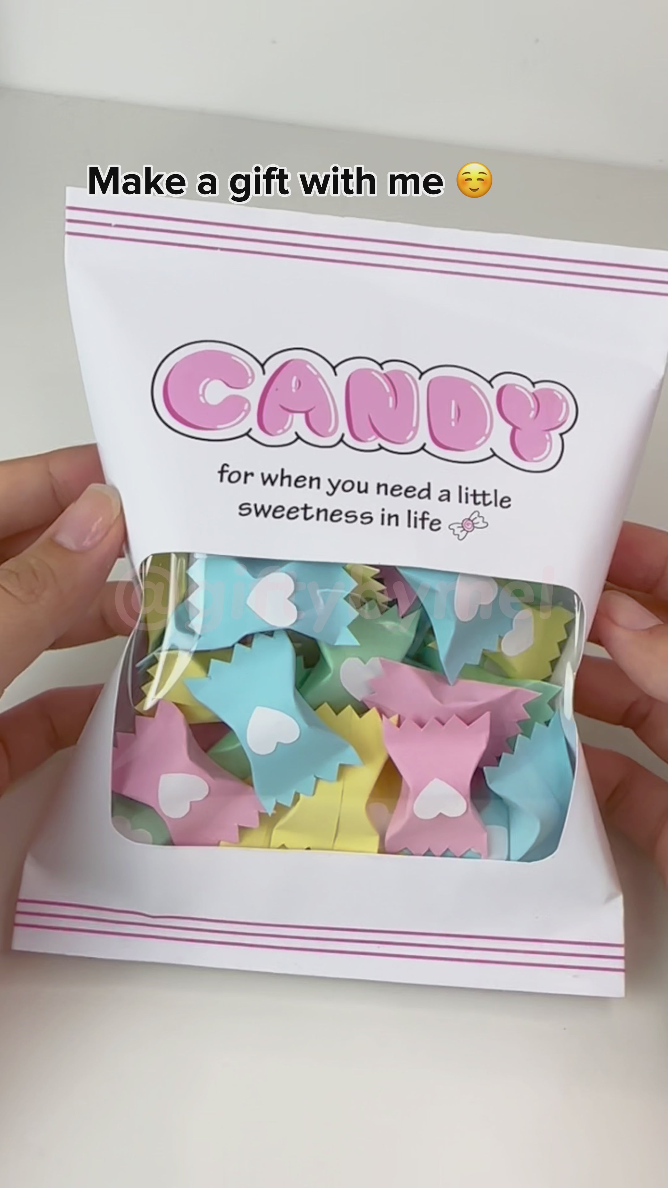 Gifty by Mel | DIY Classic Candy Bag Gift Kit